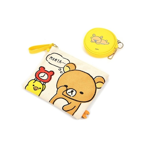 Bags | Rilakkuma Bag Rilakkuma Zip Bag Rilakkuma Case | Poshmark